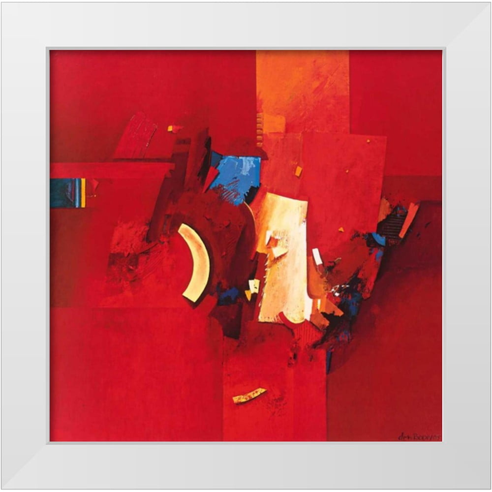 den Boon, Theo 20x20 White Modern Wood Framed Museum Art Print Titled ...