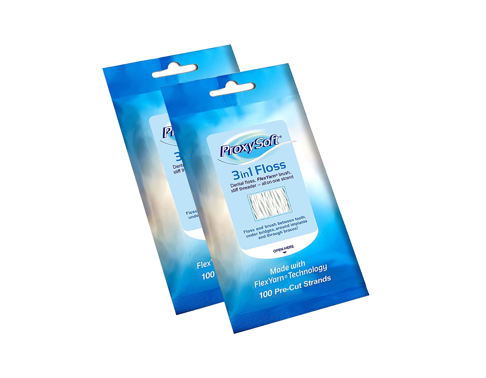 ProxySoft 3-in-1 Dental Floss - From the inventors or Oral-B Superfloss ...