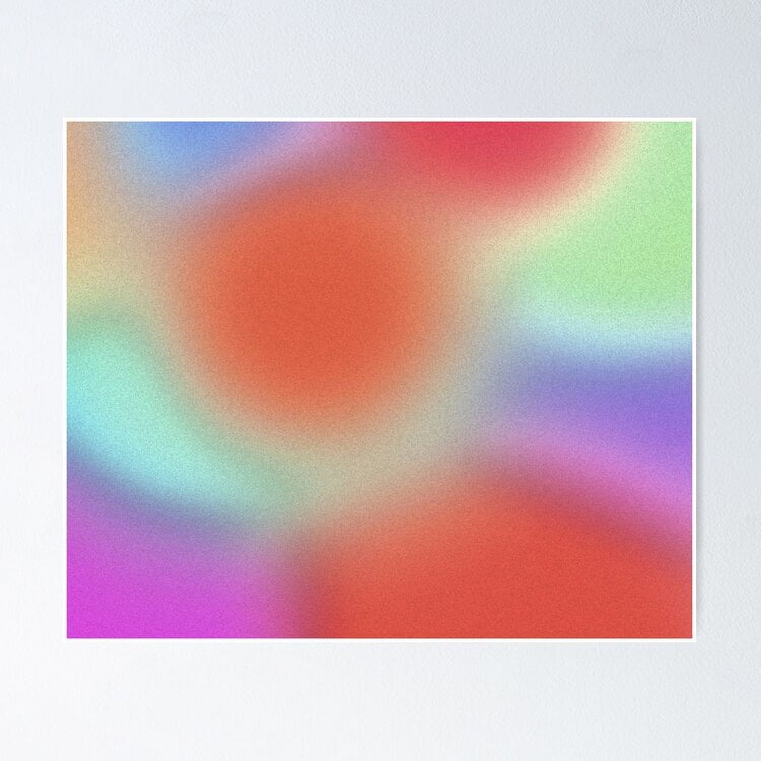 design aurora fade gradient ” 9 UNFRAMED Poster, 12x18 - Walmart.com