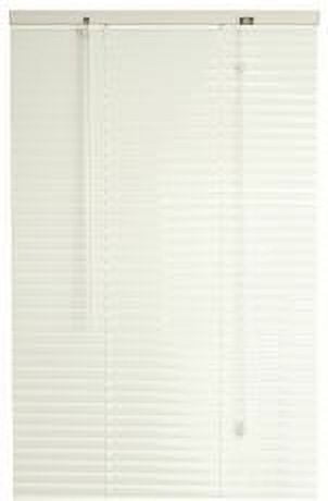 designer's touch 1-inch vinyl mini blinds, alabaster, 30x64" - Walmart.com
