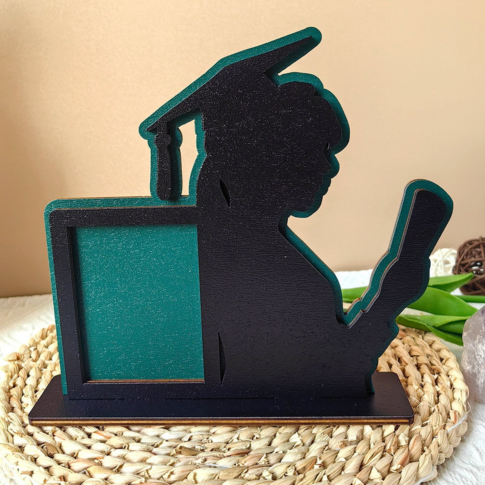 desk knick knacks tray decor items black farmhouse decor DIY Graduation ...