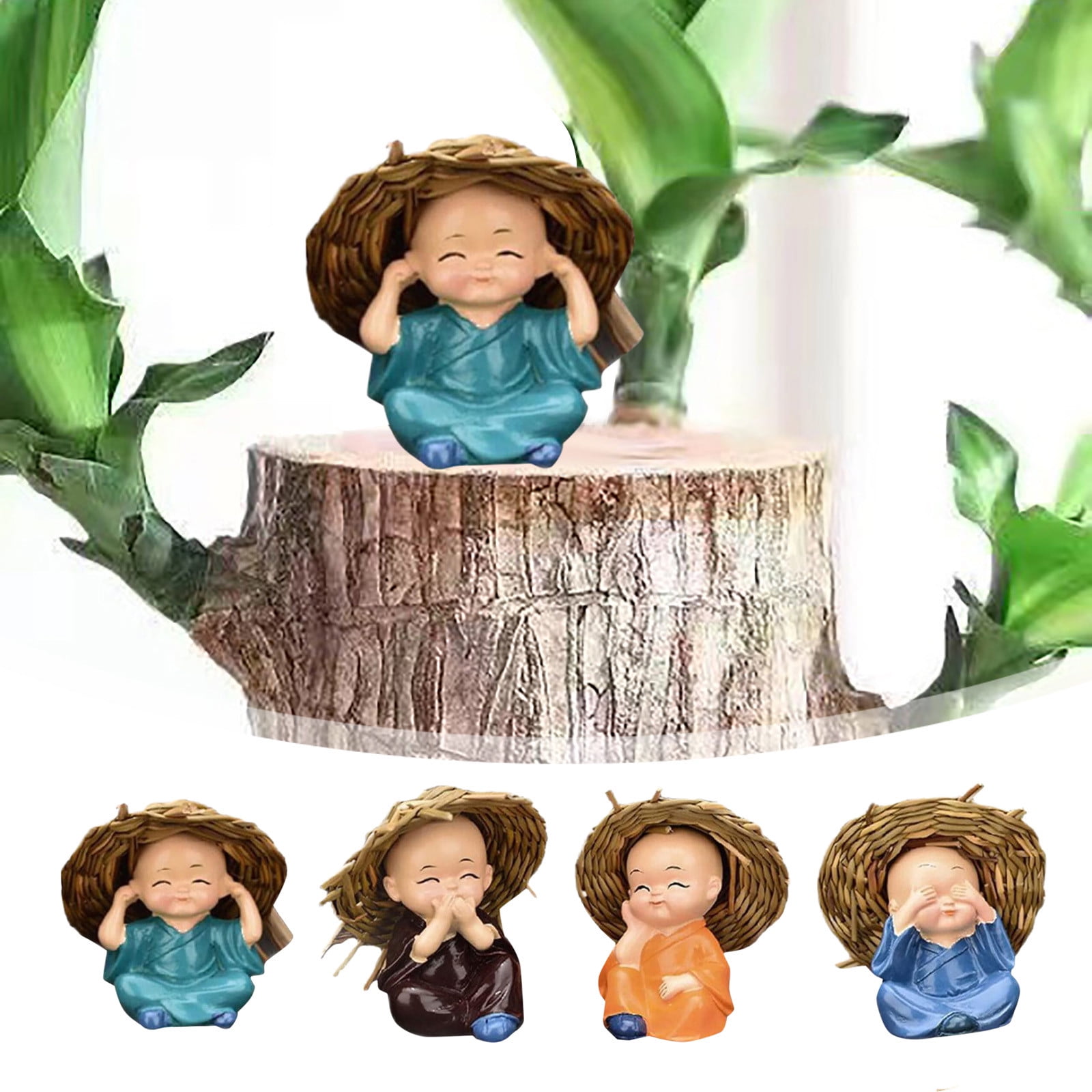 desktop accessories for office women shelf decor boho home decor 4pcs ...