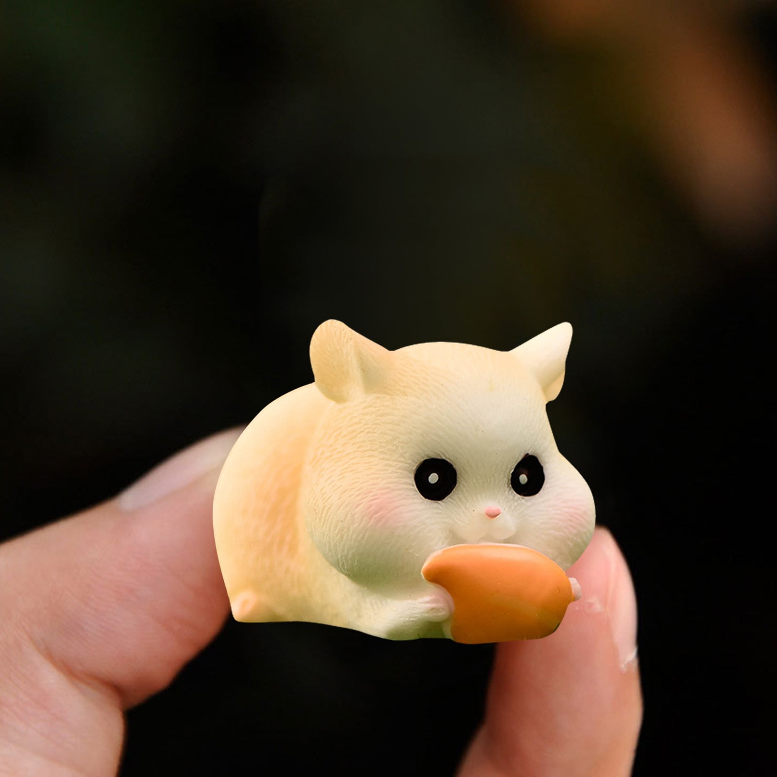 desktop ornament hamster character figures miniature hamster figurines ...
