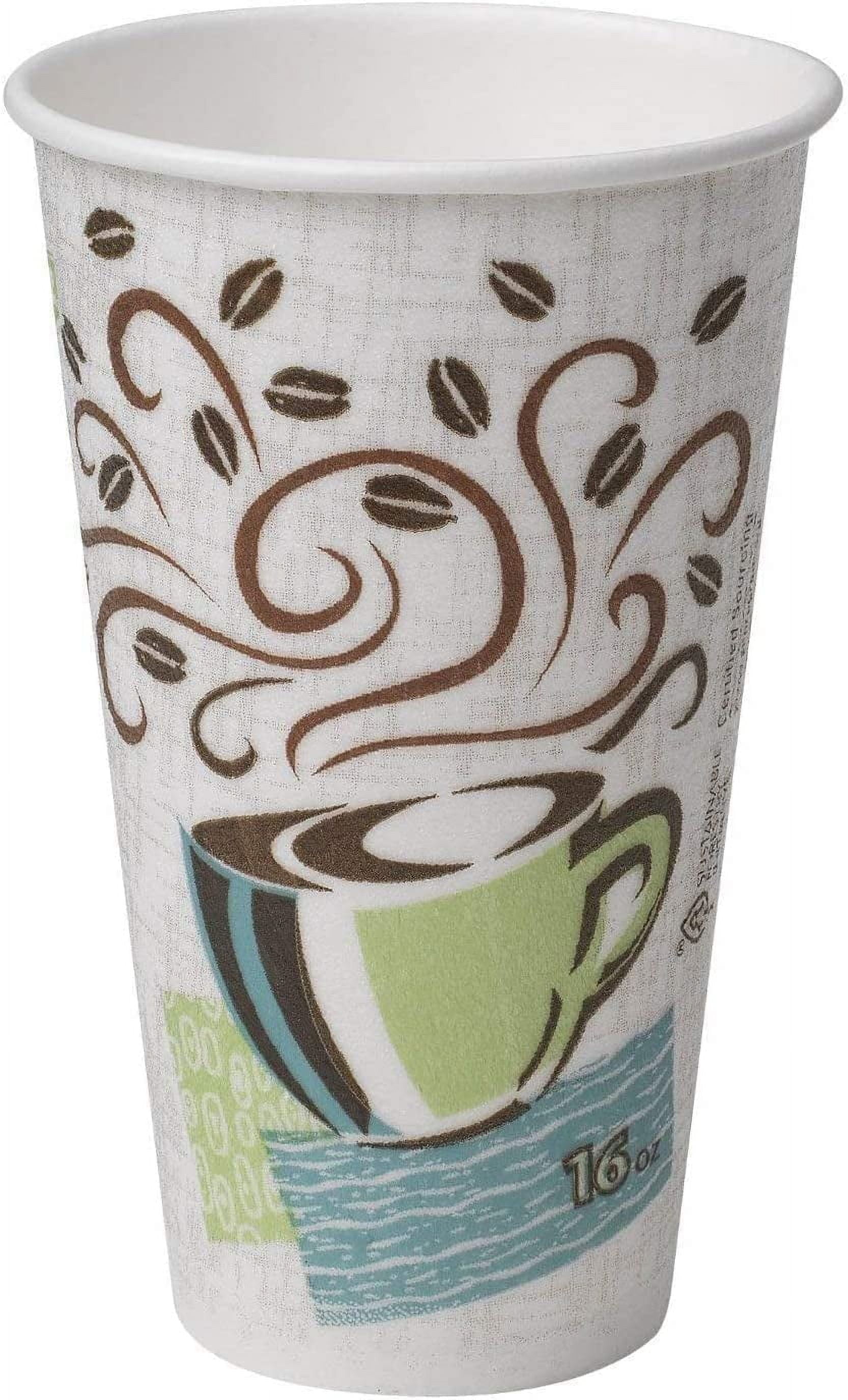 czyyul Perfectouch Insulated Paper Hot Cup Coffee Haze Design 75 Count ...