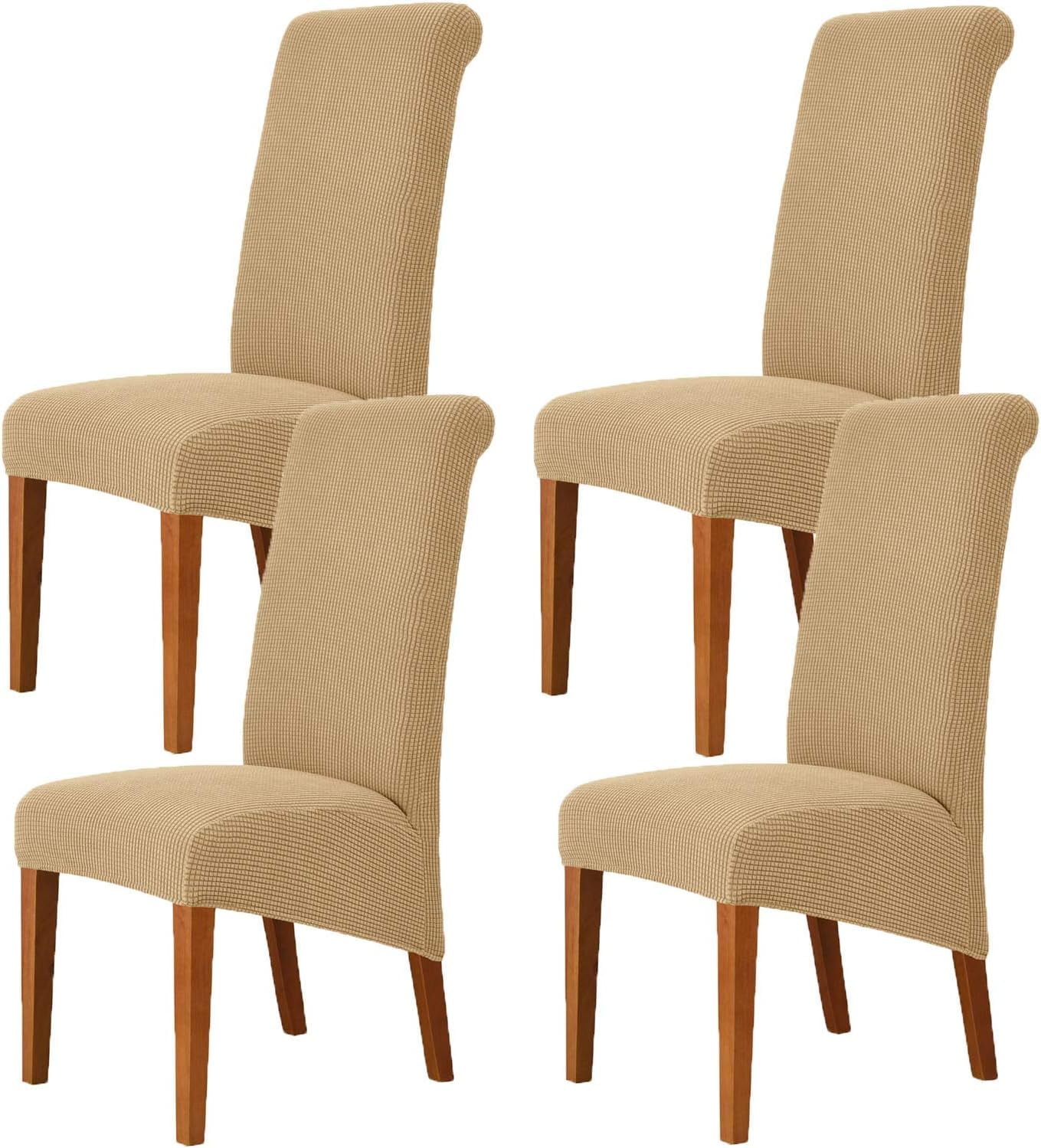 dfsdj Stretch XL/Oversized Soft Spandex Extra Large Dining Room Chair ...