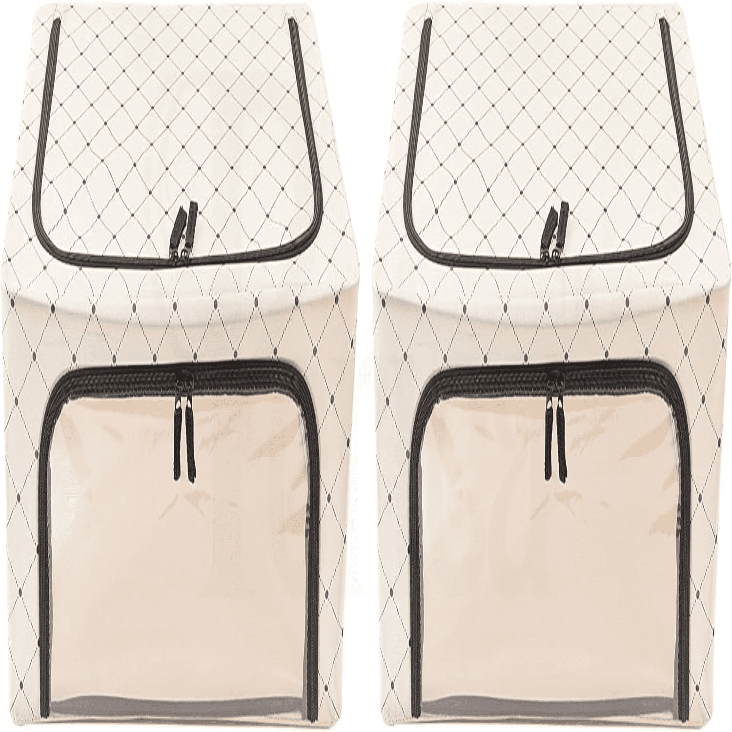 dxynlzq Oxford Cloth Steel Frame Storage Boxes - Under-Bed or in Closet ...