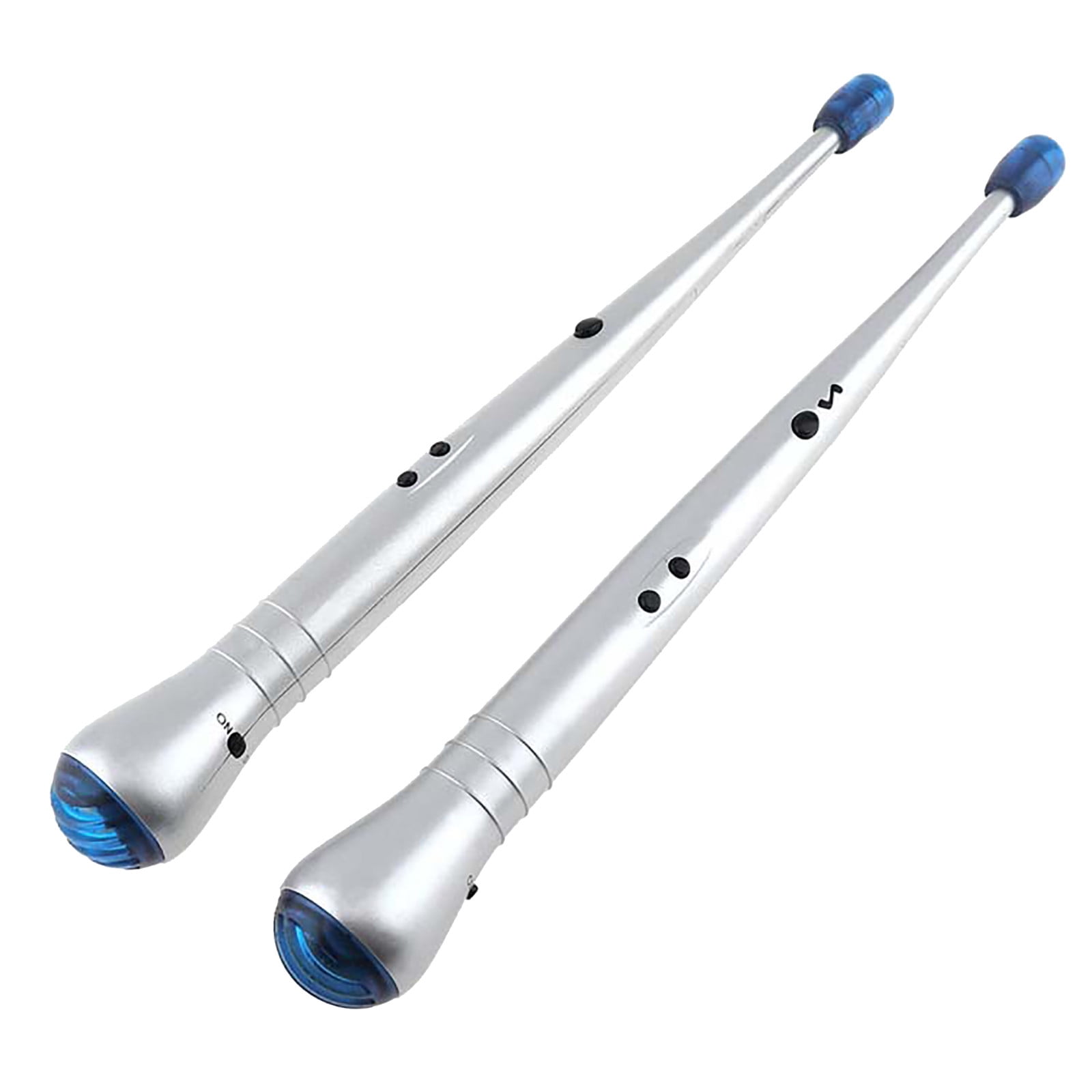 dfutuy 1 Pair Electronic Drum Kids Drum Sticks Light Up Drumsticks Beat ...