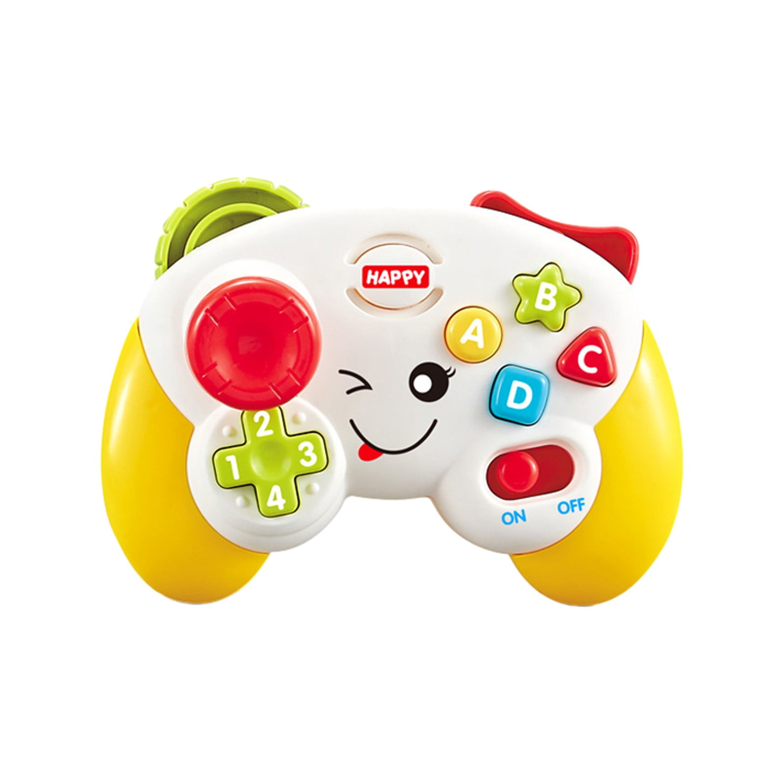 dfutuy Cute Baby Remote Toy Game Controller Musical Light and Sound ...