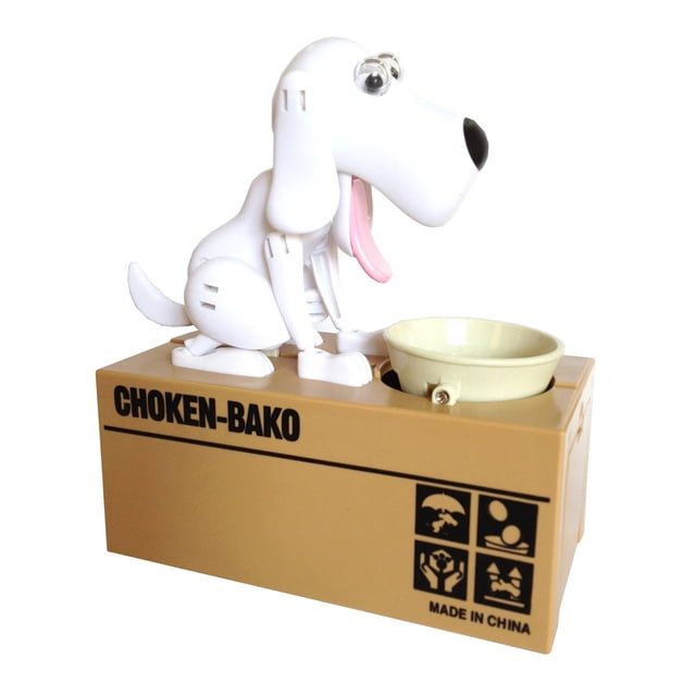 dfutuy Kids Funny Dog Piggy Bank, My Dog Piggy Bank, Puppy Money Saving ...
