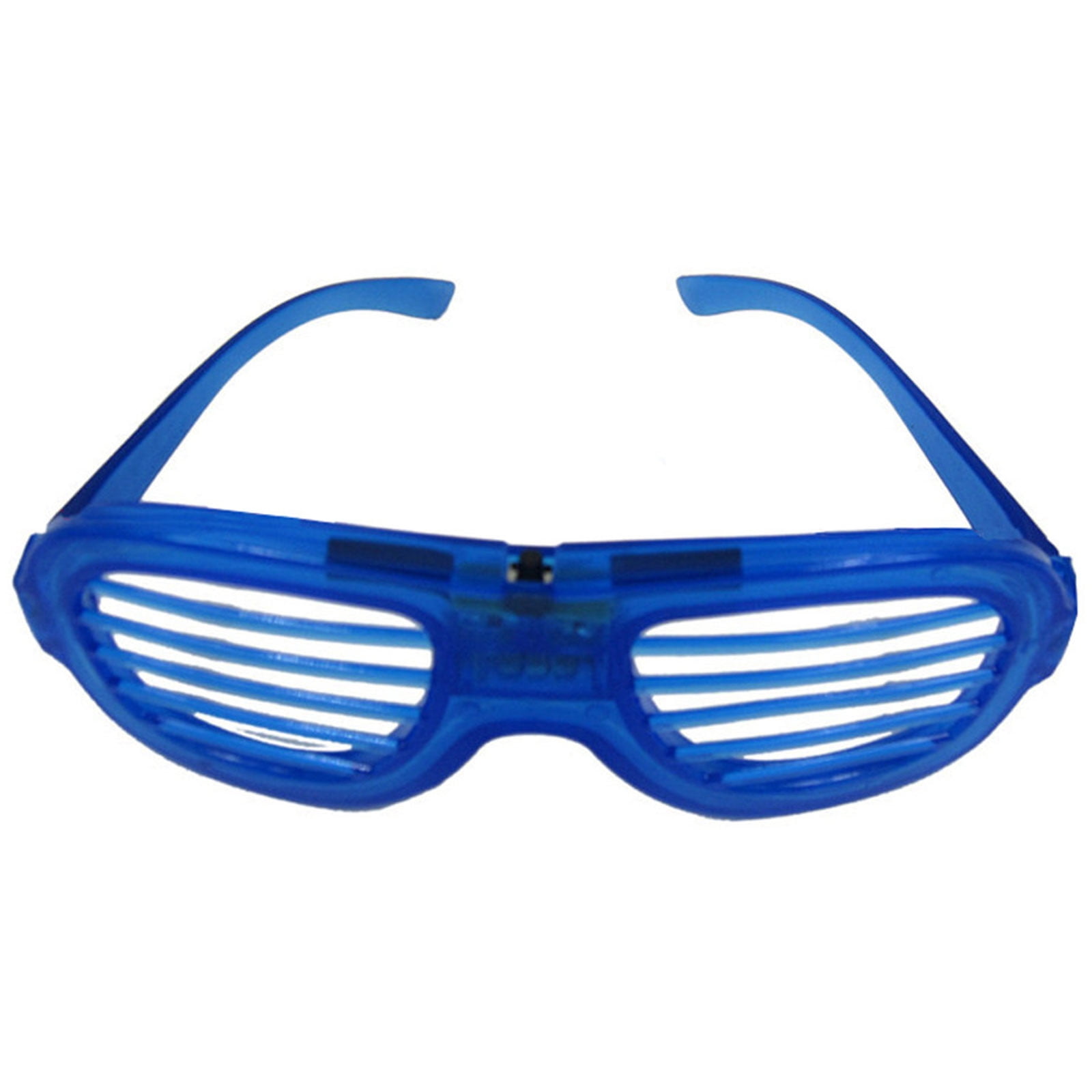 dfutuy LED Light Up Glasses Shutter Shades Glasses Adults Kids Birthday ...
