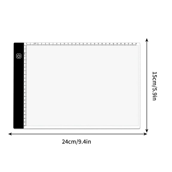 erfcxs Portable A4 Tracing LED Copy Board Light Box Slim Light Pad USB ...