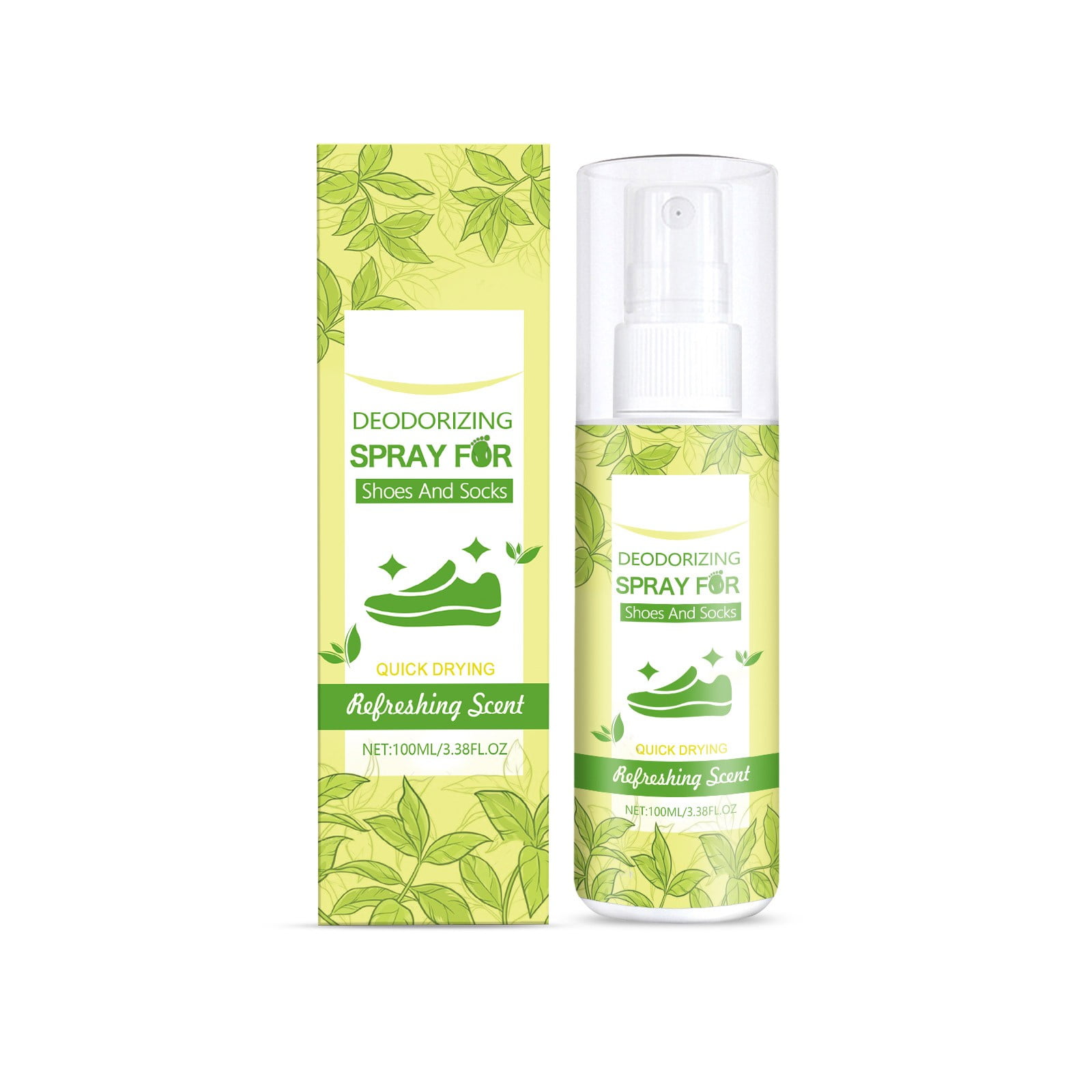 dfutuy Shoes and Socks Deodorizing Spray Shoe Deodorizer Shoe Cabinet ...