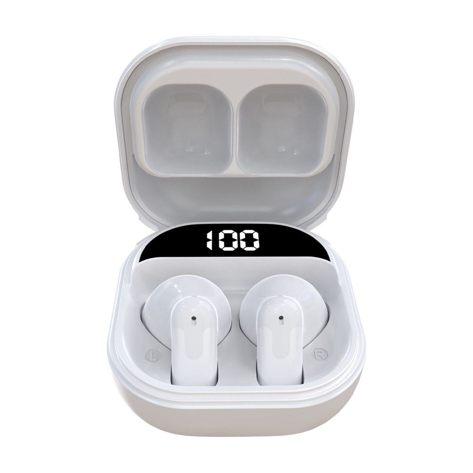 dfutuy Short Stemmed True Wireless Bluetooth Earphones Small Semi in ...