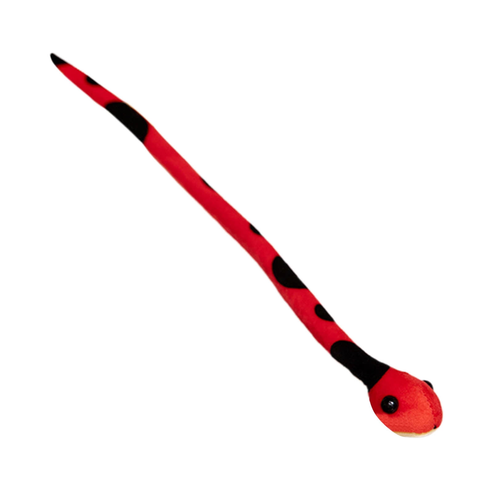 dfutuy Simulation Snake Long Hair Flower Snake Plushs Toys Zodiacs ...