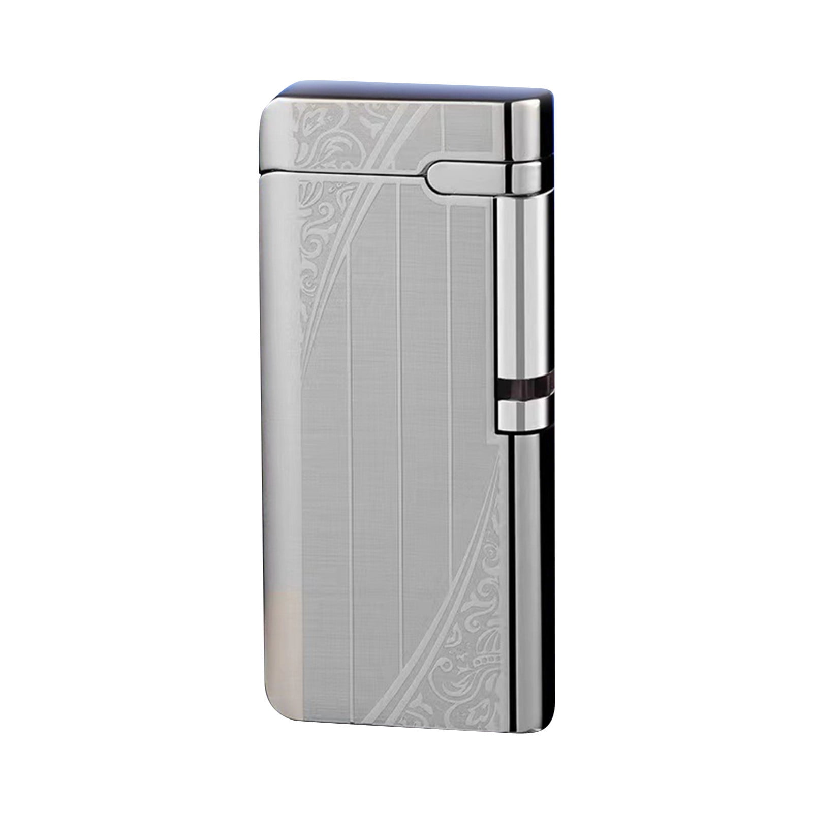 dfutuy Windproof Straight Torch Red Flame Small Torch Lighters Butane ...