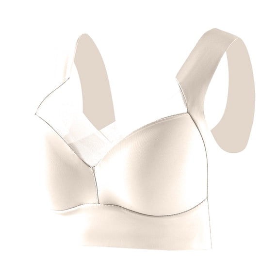 dgysar Full Bust No Underwire Bra, Seamless Design with Side Support ...