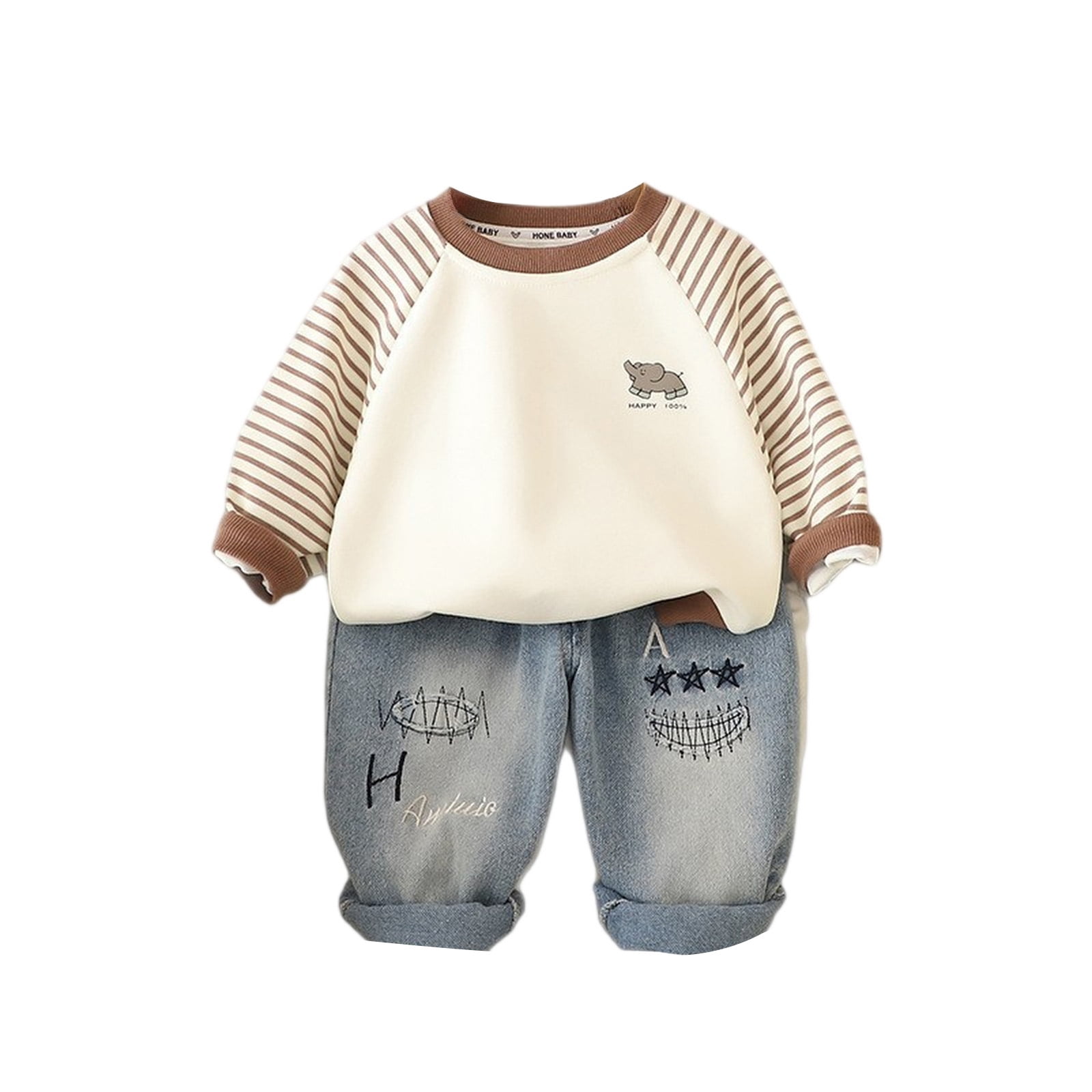 dgysar Girls &Boys Hoodie Set, Two-Piece with Hoodie and Matching ...