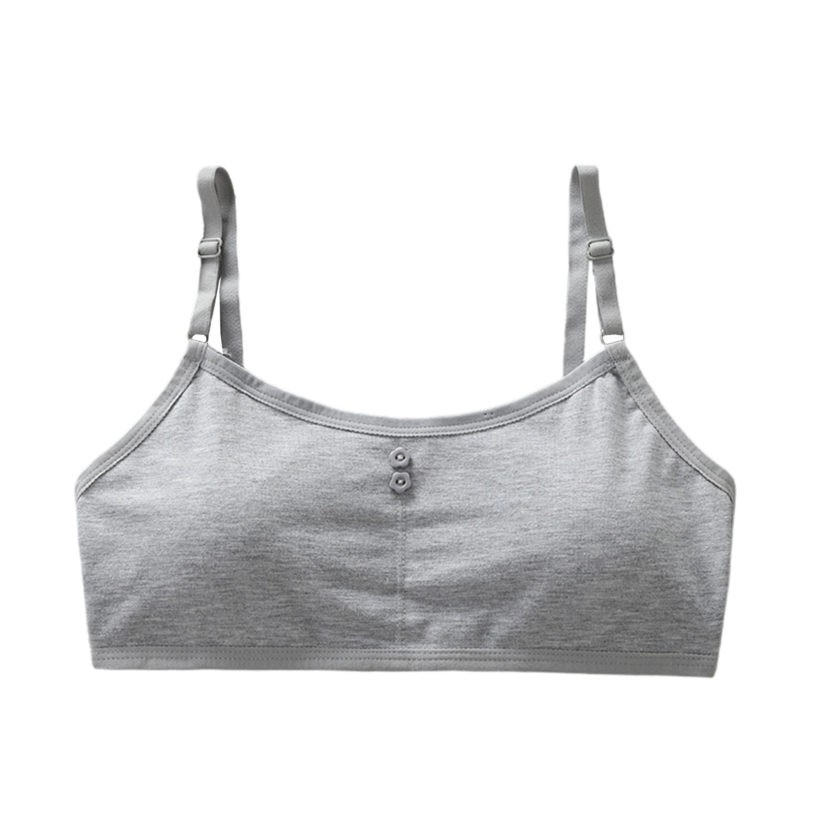 dgysar Girls‘ Wirefree Bralette Set, Light Support & Soft Fabric ...