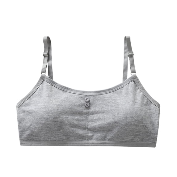 dgysar Girls‘ Wirefree Bralette Set, Light Support & Soft Fabric ...