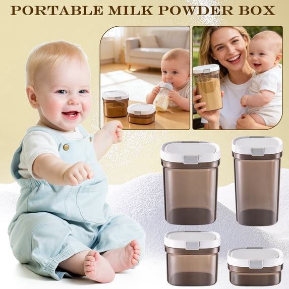 dgysar Large Airtight Milk Powder Container Moisture Proof Formula ...