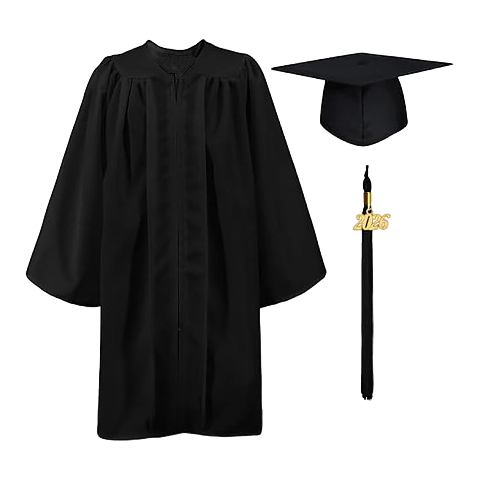 dgysar Student Graduation Gown Set Sizes 21-36 Youth Ceremony Regalia ...