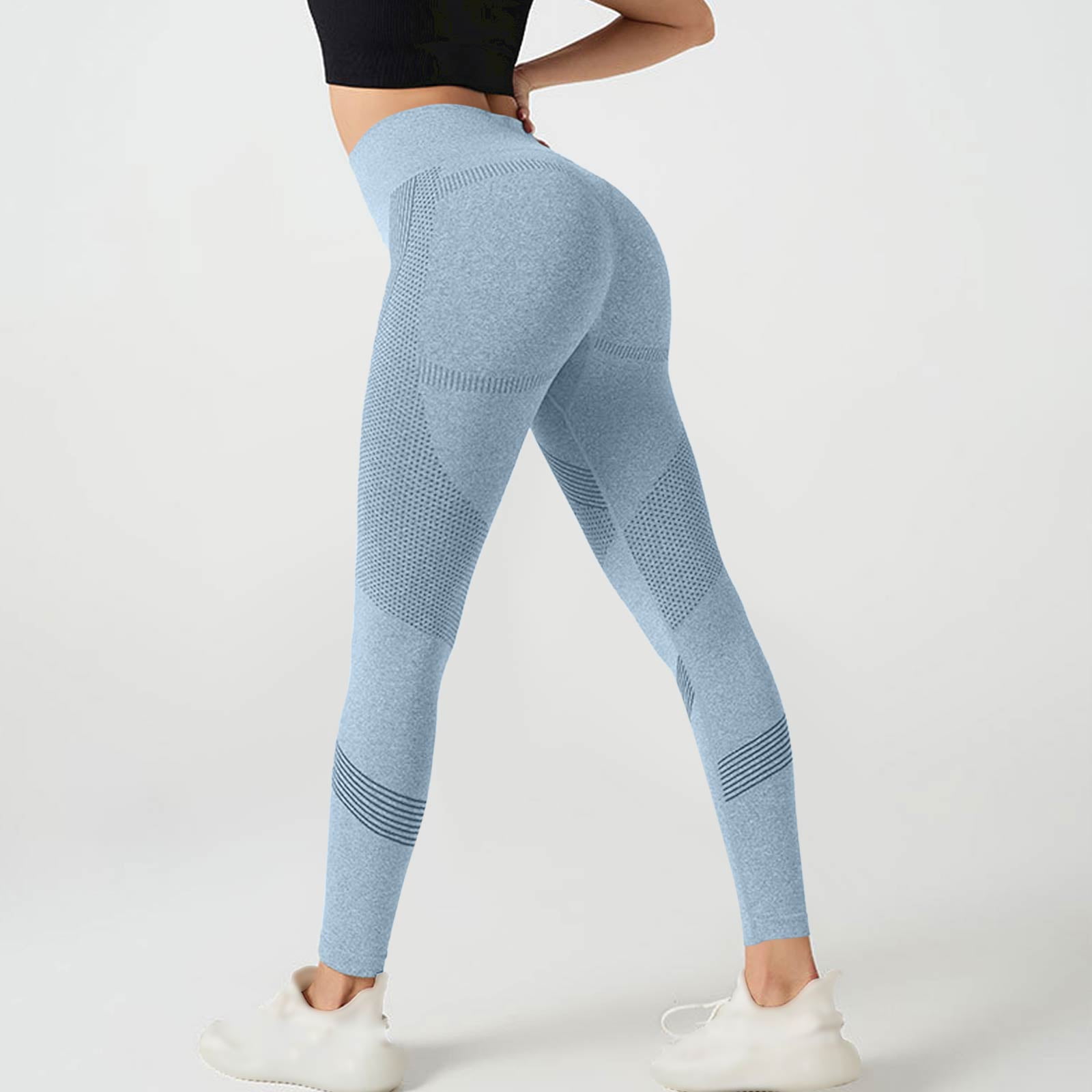 dgysar Women's Casual Yoga Pants, Solid Color Basic Leggings ...