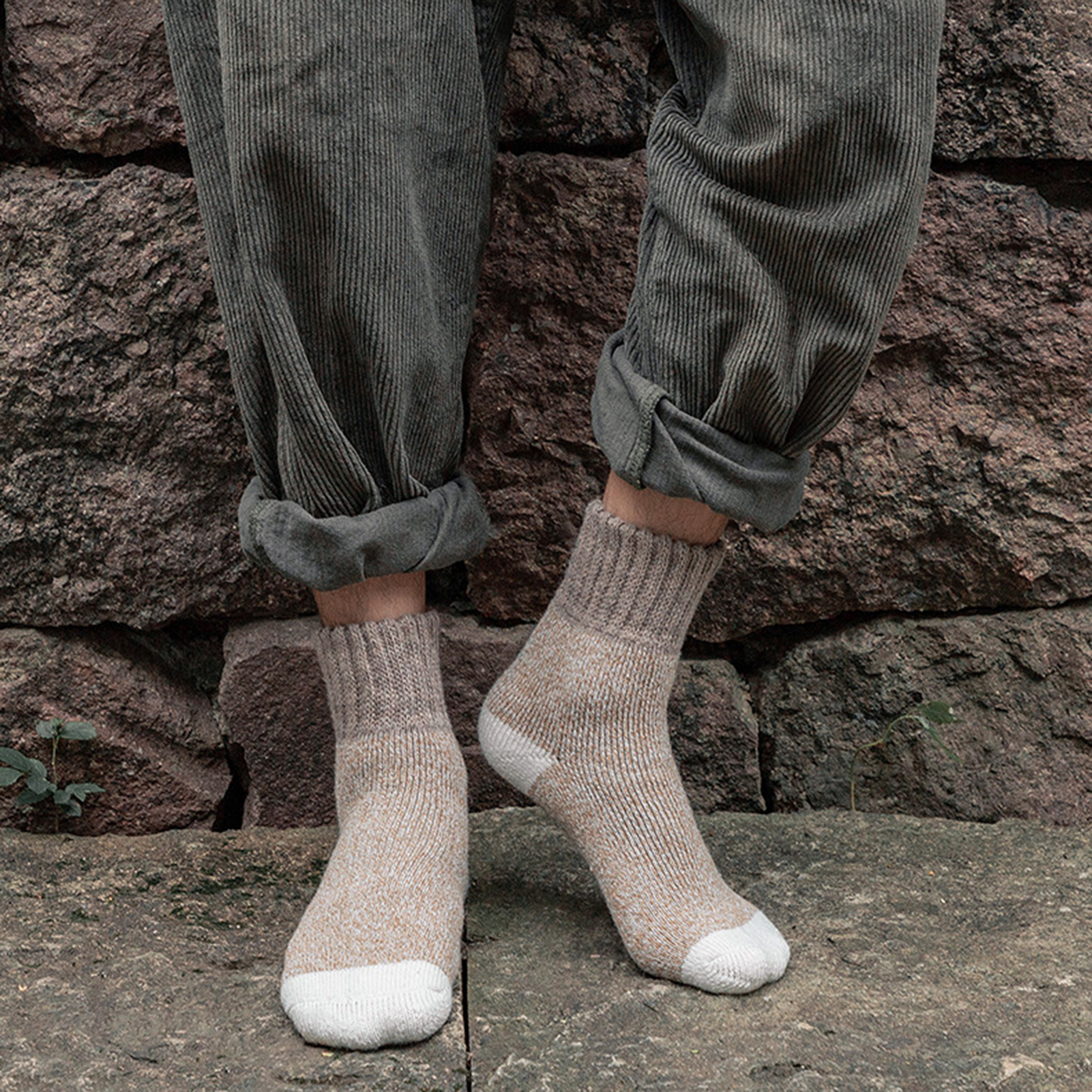 dianhelloya 1 Pair Attractive Long Socks Heat Storage Multi-color ...