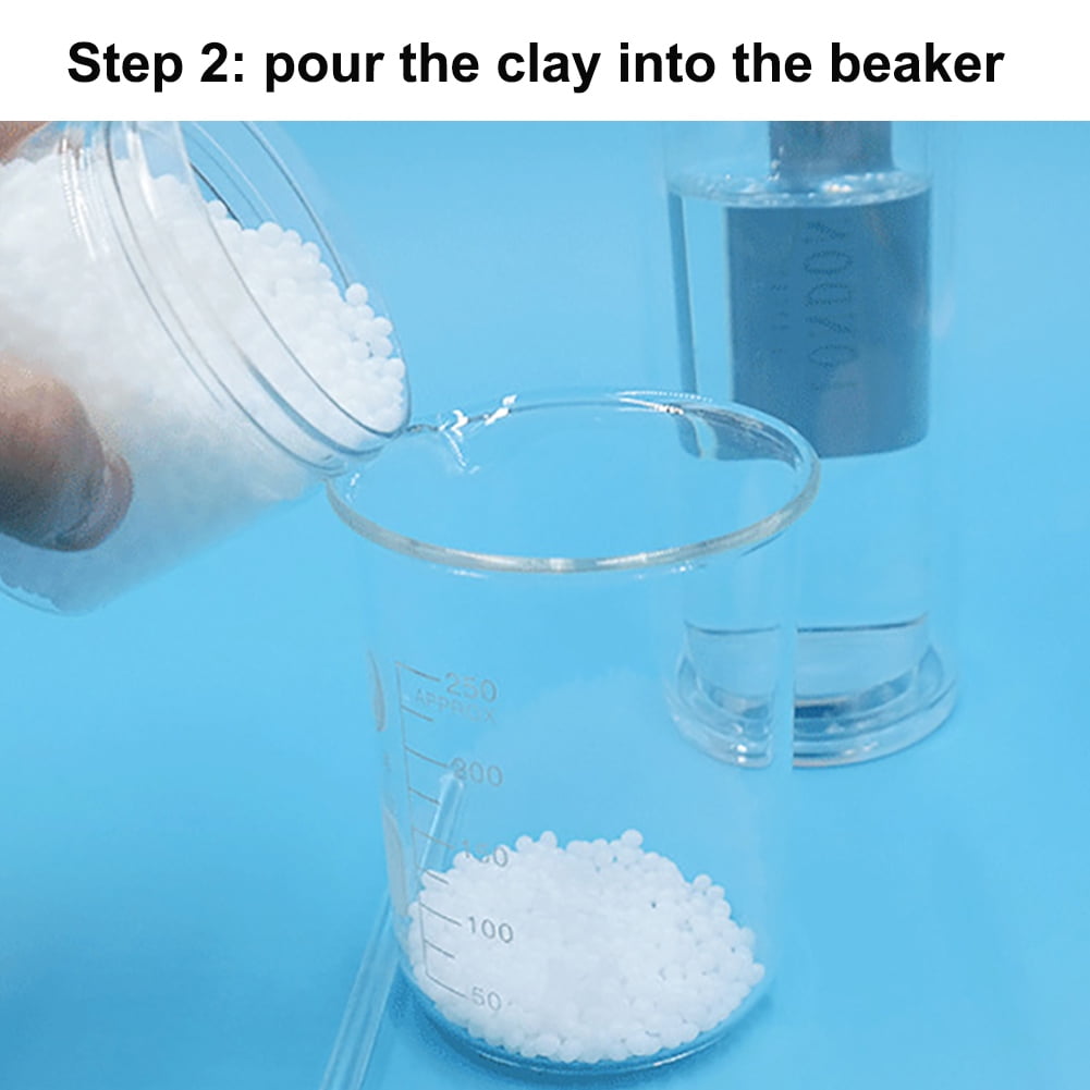 dianhelloya 100g Polyshape Polymorph Plastic Pellets Plastimake Multimorph DIY Material A ...