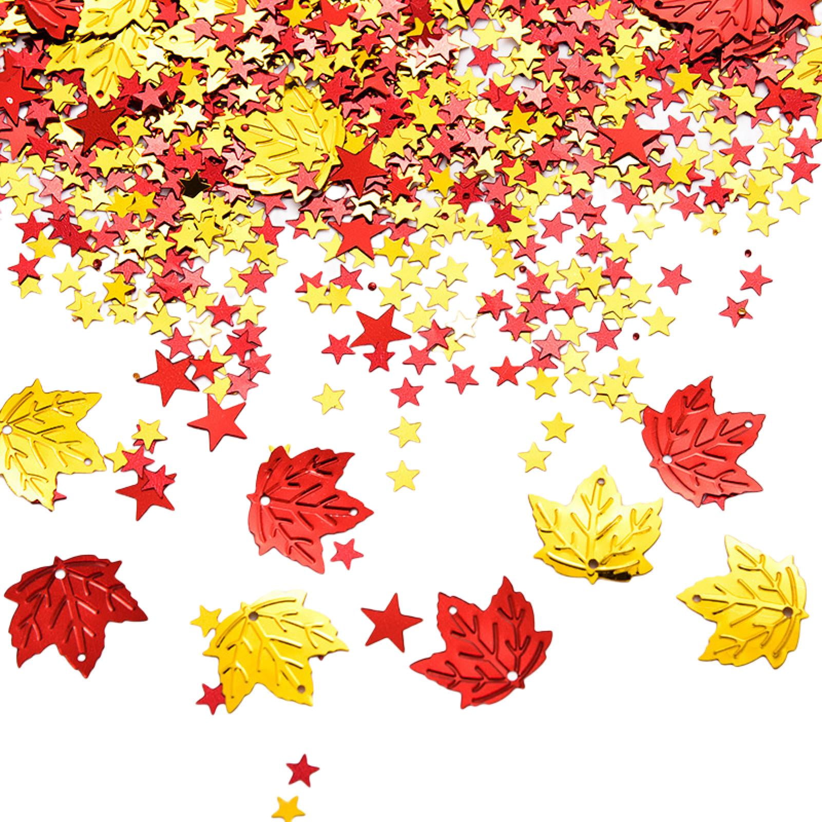 dianhelloya 15G/Bag Fake Flower Leaf Fall Theme Vivid Desktop ...