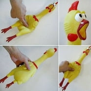 Animolds Tie-Dye Squeeze Pack, Loud Squeaking Rubber Chicken Toy ...