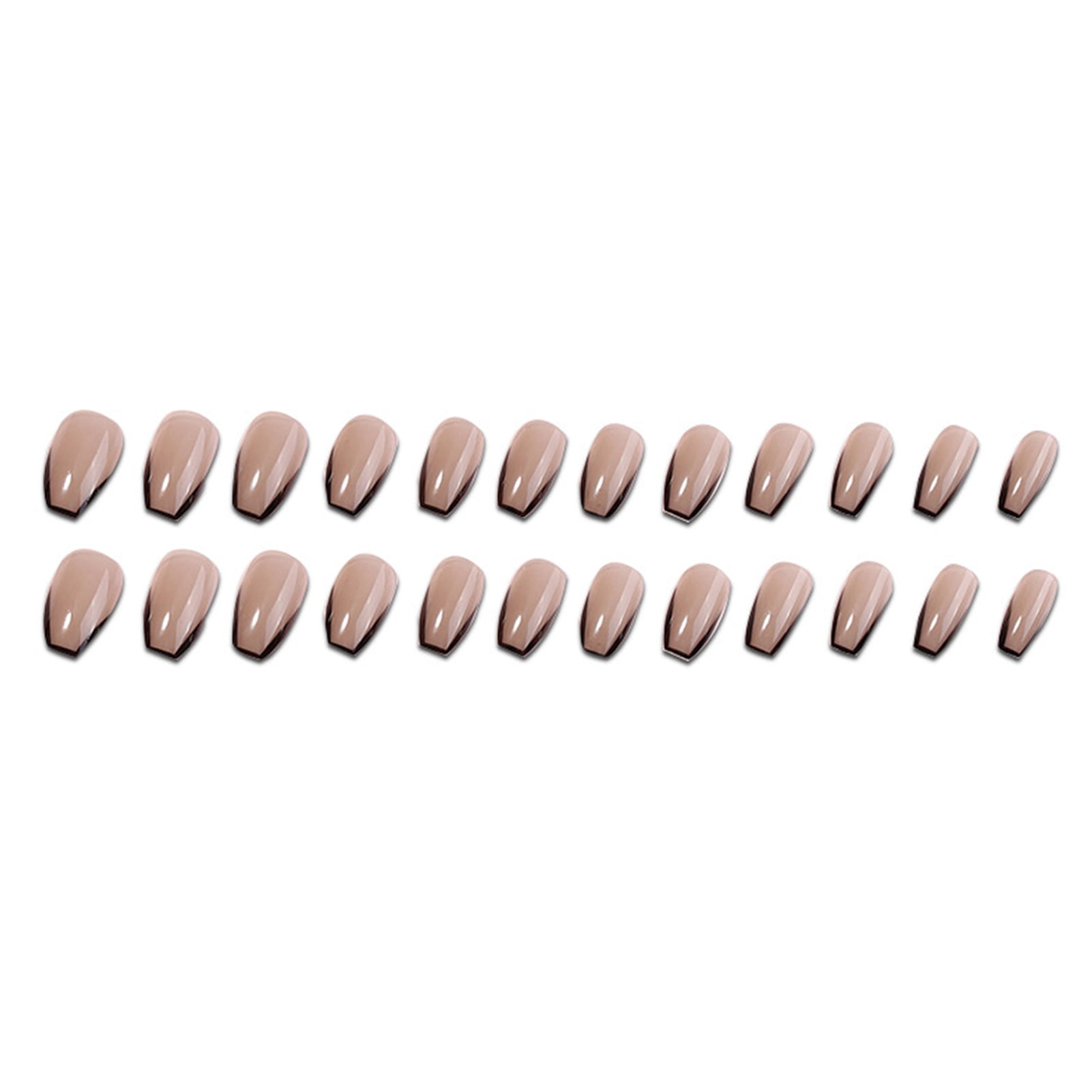 dianhelloya 24Pcs Fake Nails DIY Manicure Tool Beautiful Perfect ...