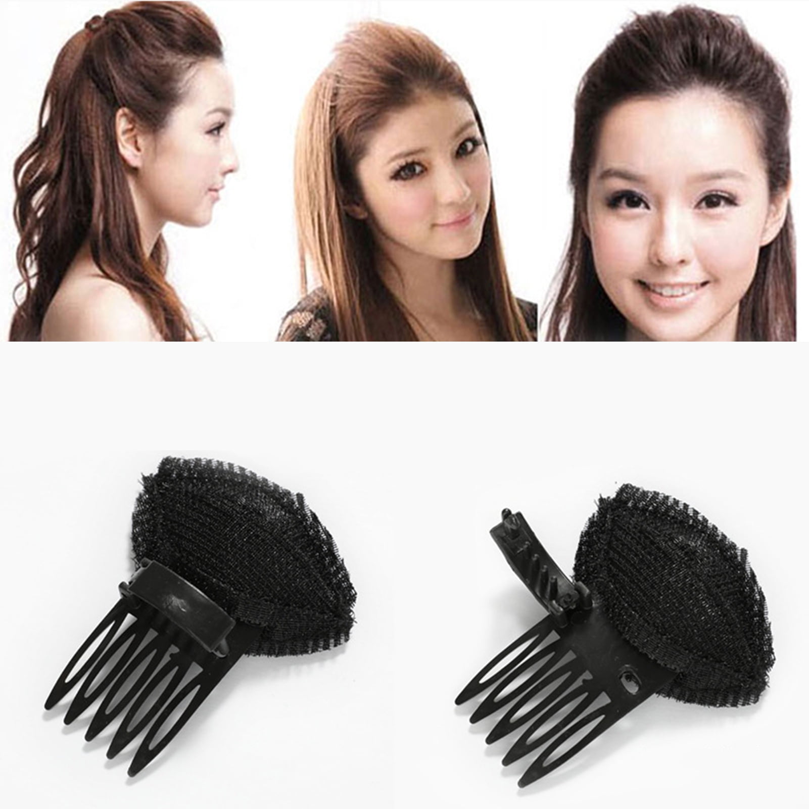 dianhelloya 8Pcs/Set Bump It Up Volume Reusable Hair Fluffy Sponge Hair ...