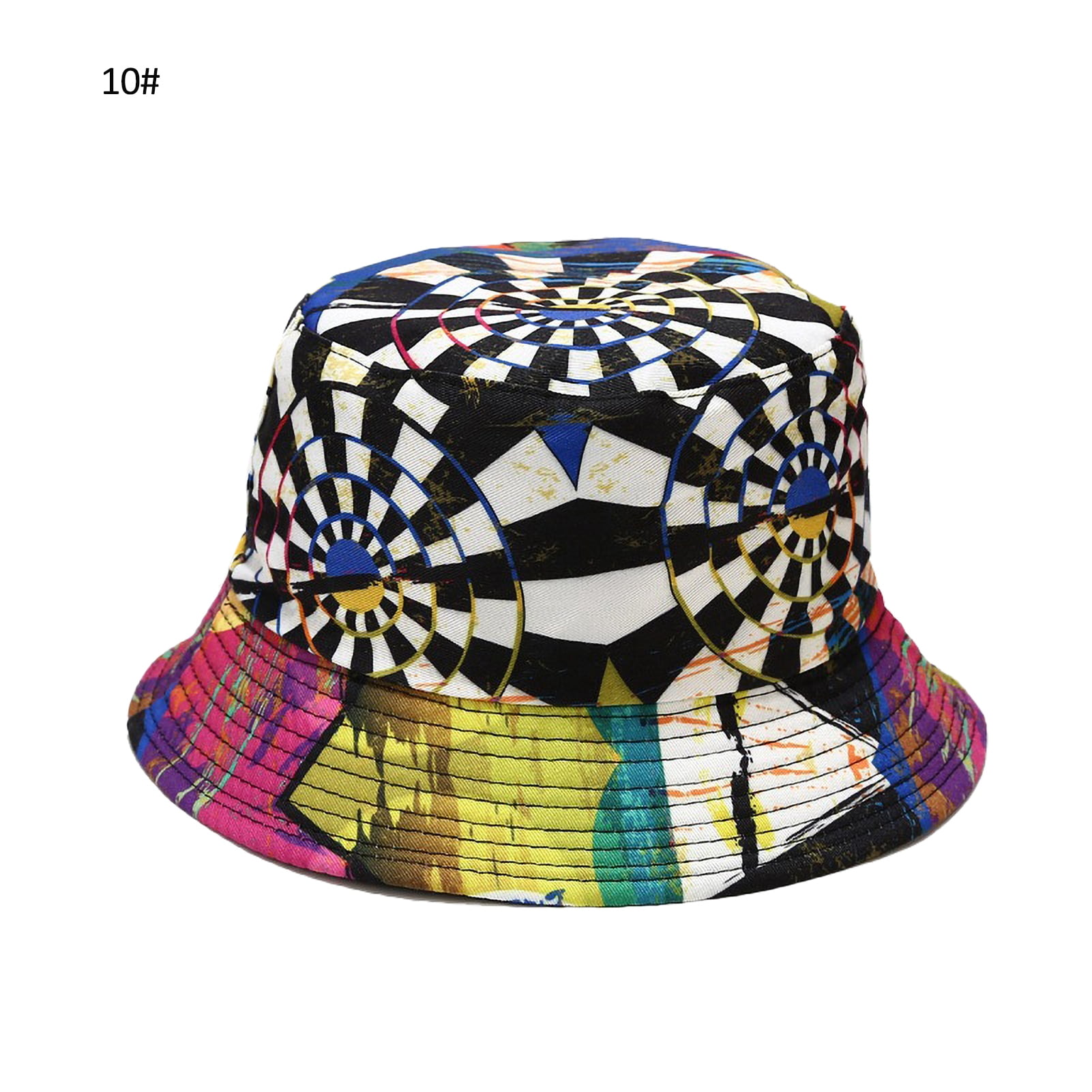 dianhelloya Bucket Hat Reversible Two Tone Dual Color Lightweight ...