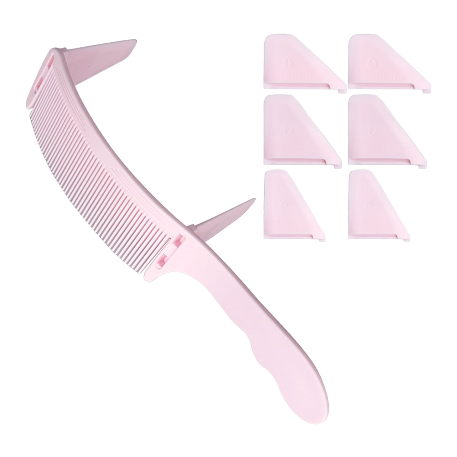 dianhelloya Curved Barber Comb Set with Brackets Professional ...