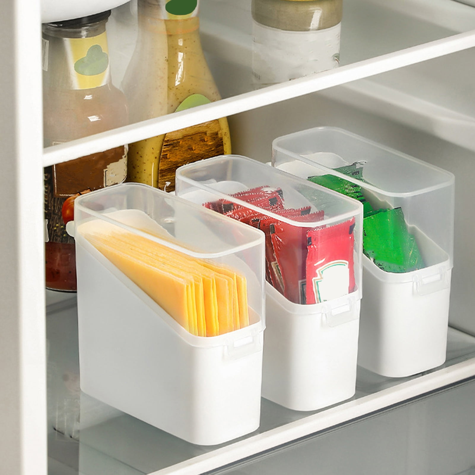 dianhelloya Food Storage Container, Durable Plastic BPA-Free ...