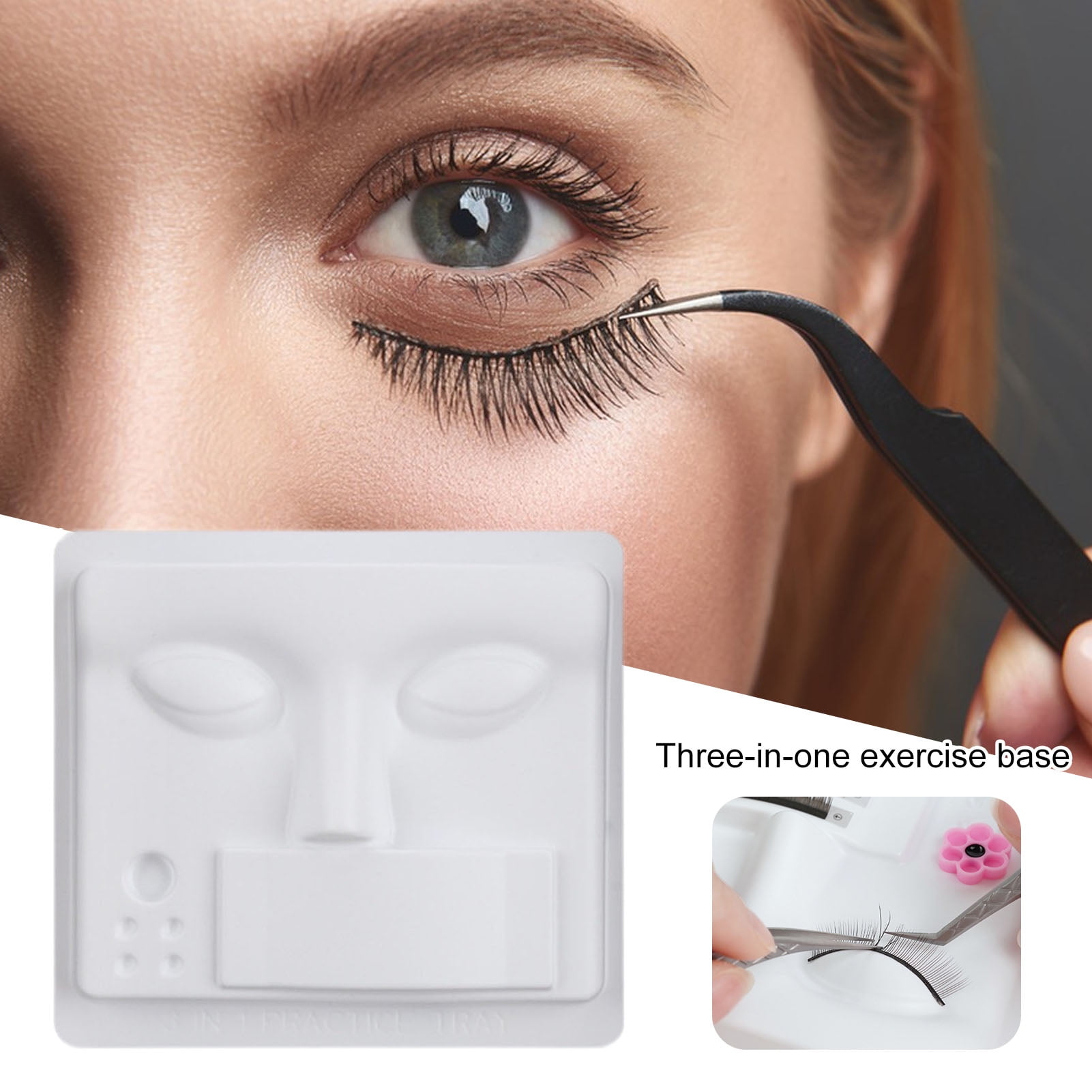 dianhelloya Grafting Eyelash Head Model Simulated Glue Tank Design ...