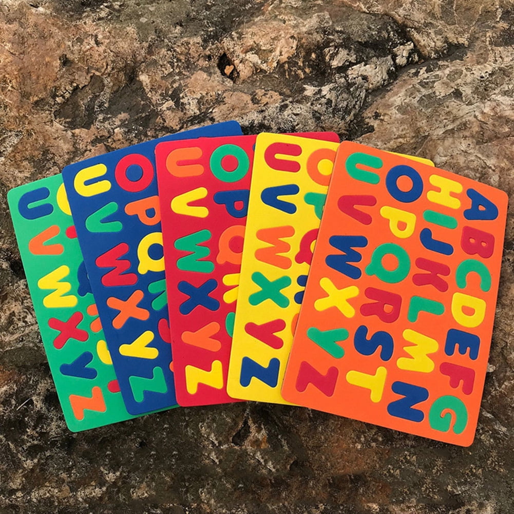 dianhelloya Magnetic EVA Foam Letters Shape Numbers Stickers Kids ...