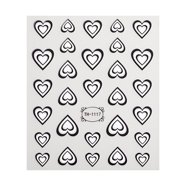 dianhelloya Nail Sticker Non-Fading 3D Effects Excellent Saturation ...