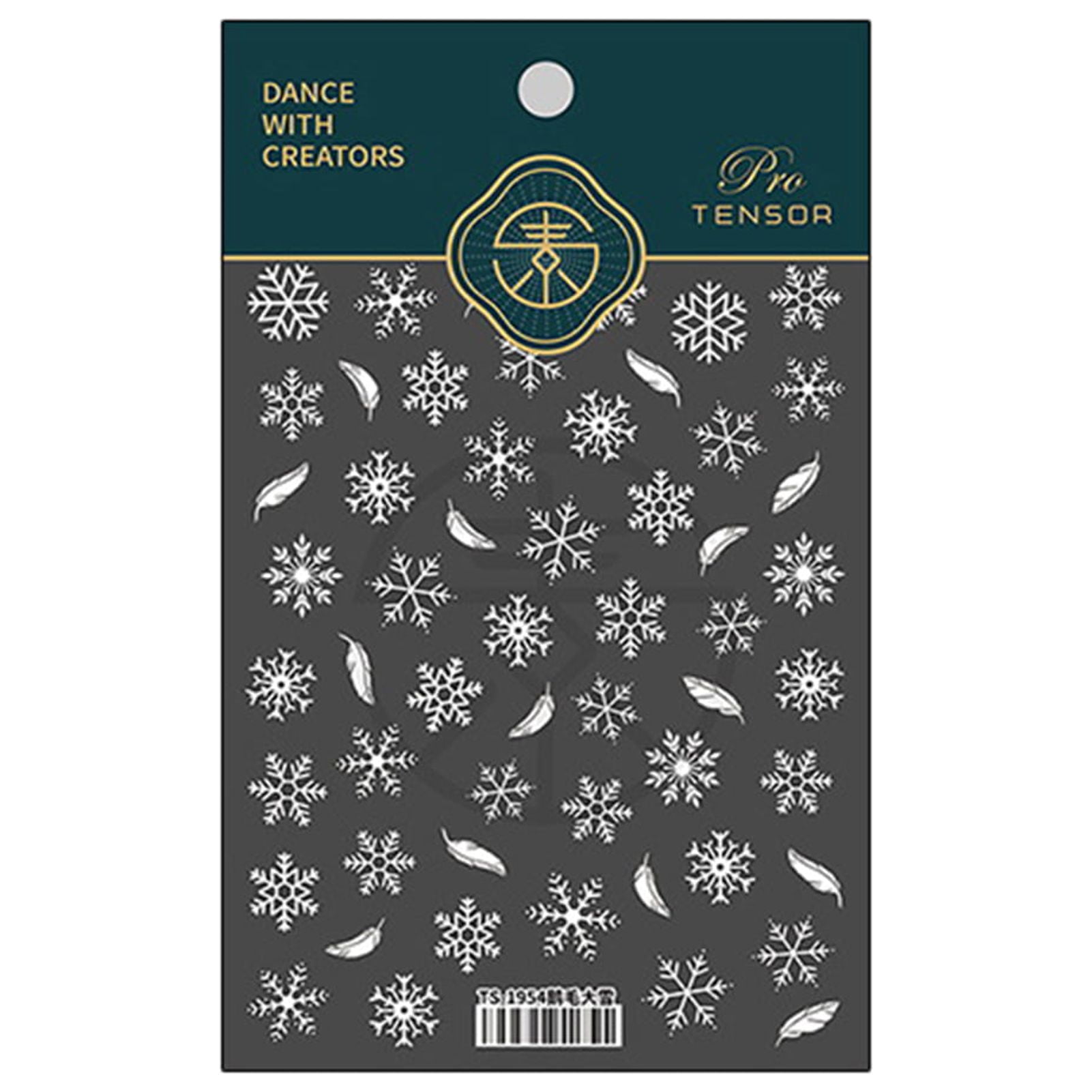 dianhelloya Nail Art Supplies Manicure Decal 5D Relief 3D Effects Self ...