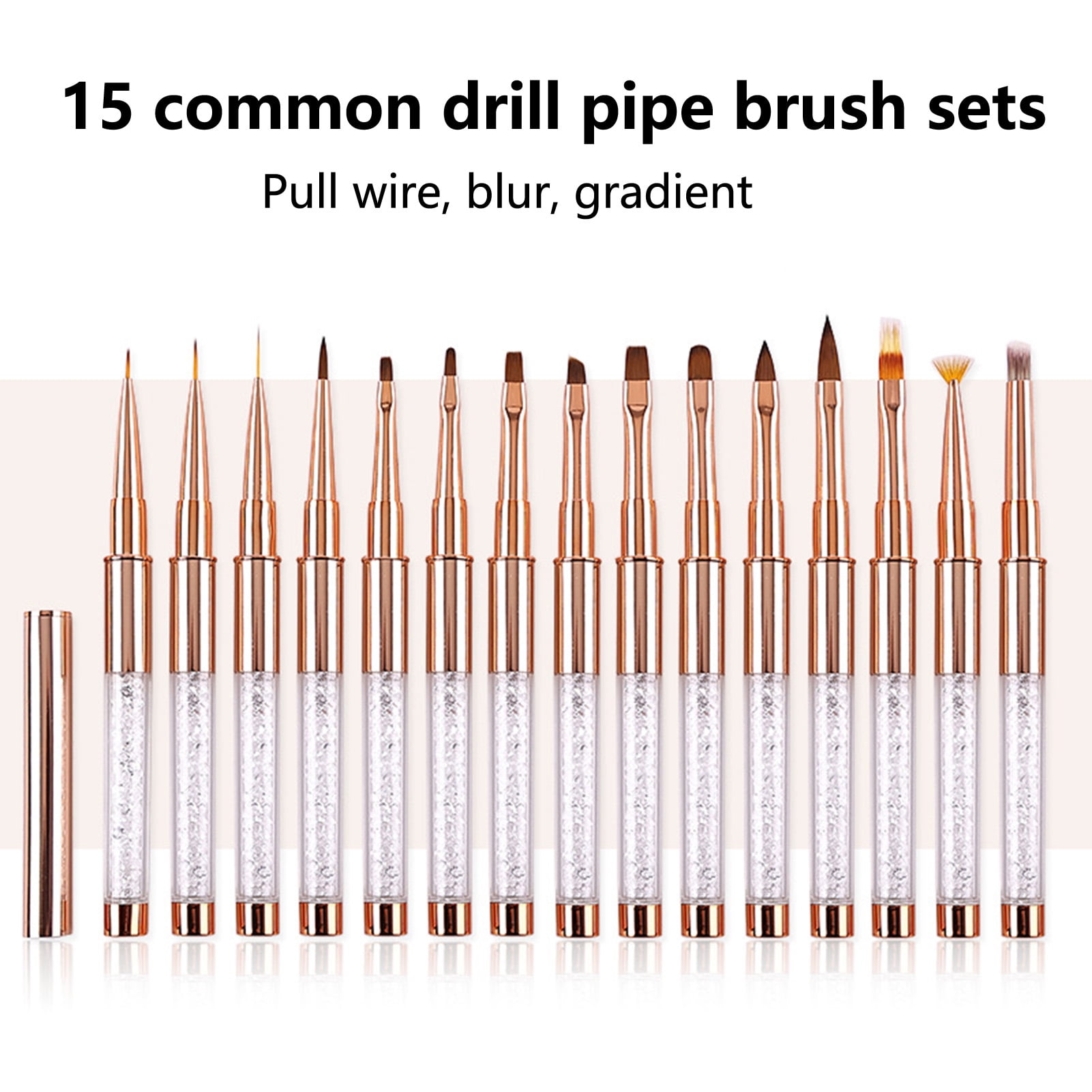 dianhelloya Nail Art Tools Nail Art Pen Good Polymerization High ...