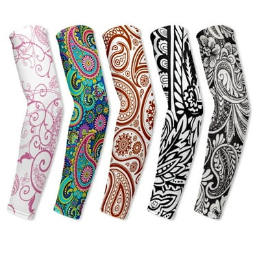 UV Sun Protection Sleeves, Cooling Arm Sleeves for Men and Women ...
