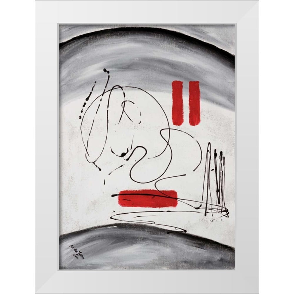 die Zakko, Art 14x18 White Modern Wood Framed Museum Art Print Titled ...