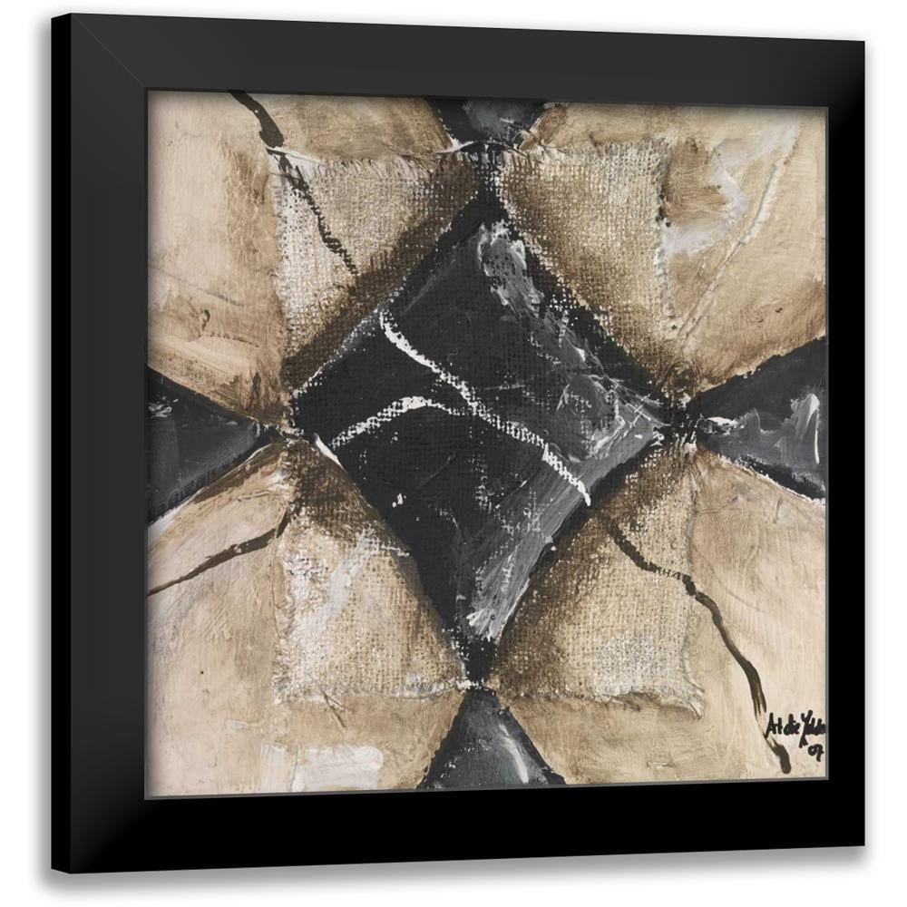 die Zakko, Art 20x20 Black Modern Framed Museum Art Print Titled - Sign ...