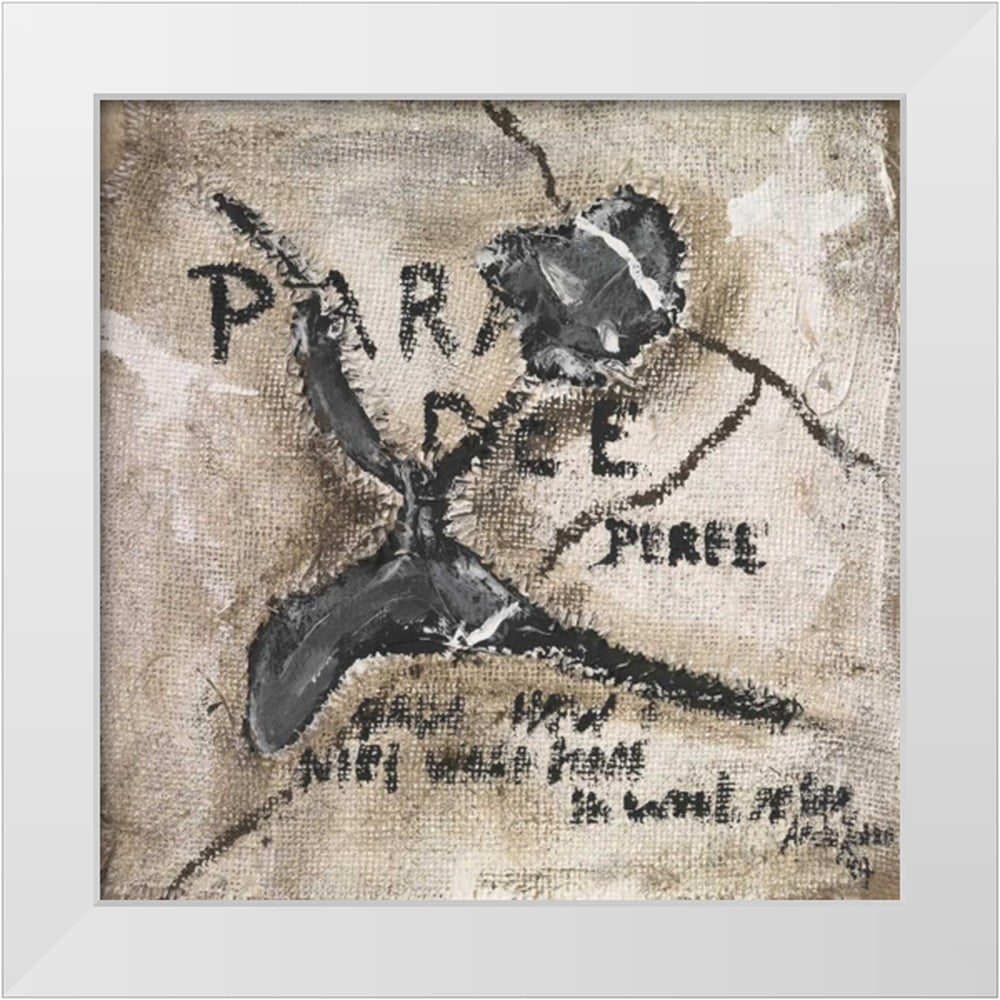die Zakko, Art 20x20 White Modern Wood Framed Museum Art Print Titled ...
