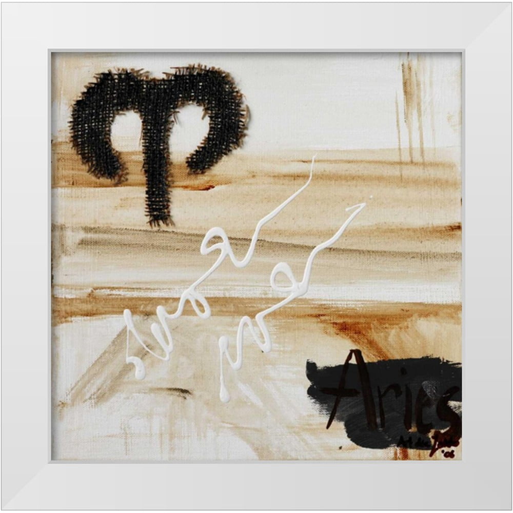 die Zakko, Art 26x26 White Modern Wood Framed Museum Art Print Titled ...