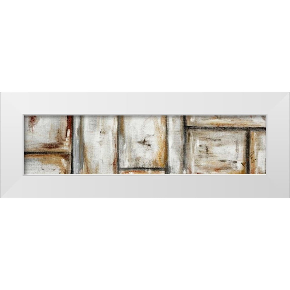die Zakko, Art 32x11 White Modern Wood Framed Museum Art Print Titled ...