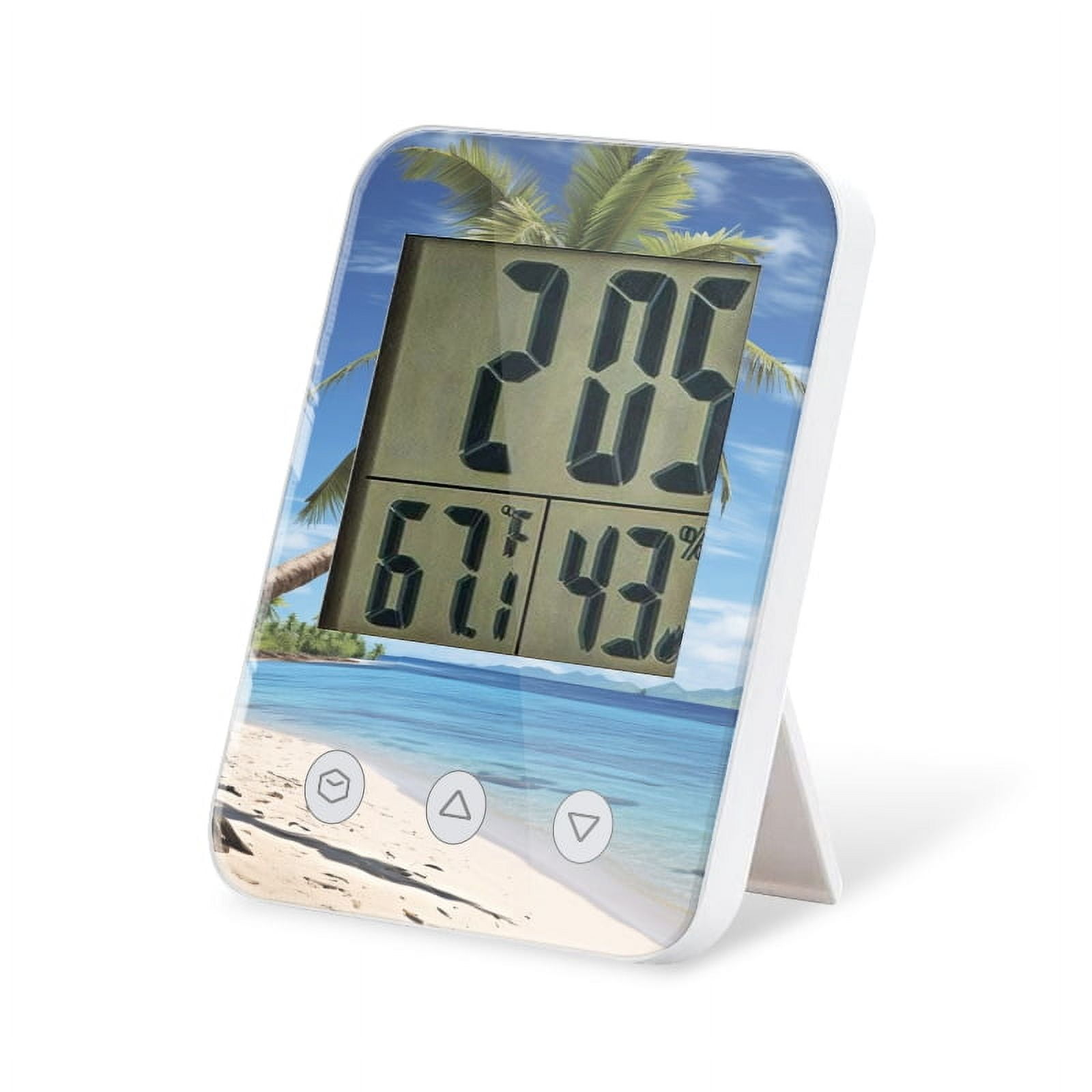 digital hygrometer indoor thermometer with High Accuracy Sensor LCD Display for Kitchen Baby ...