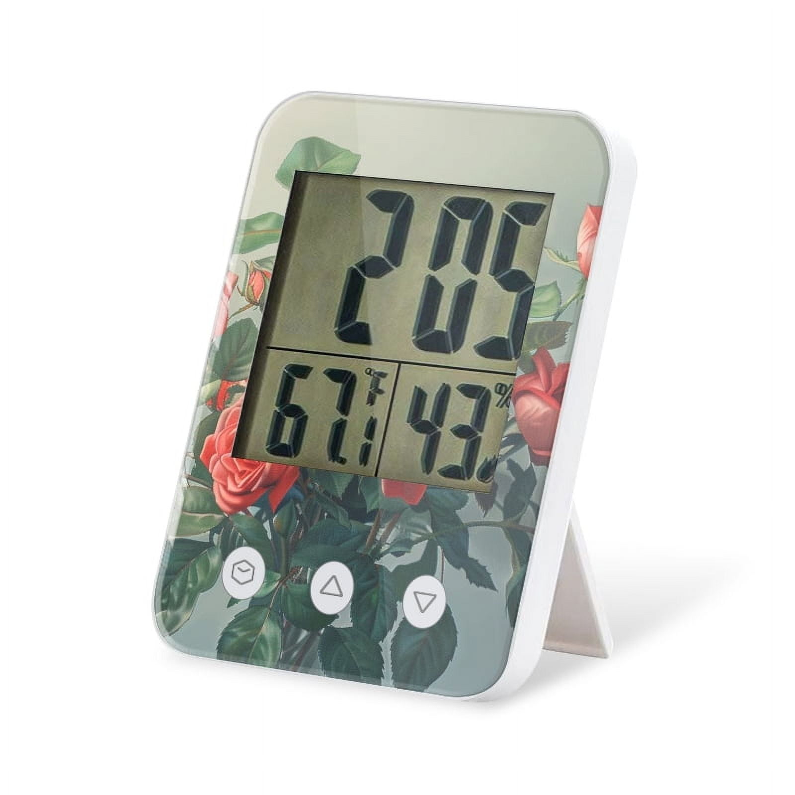 digital hygrometer indoor thermometer with High Accuracy Sensor LCD ...
