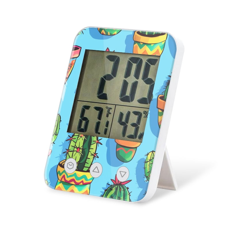digital hygrometer indoor thermometer with High Accuracy Sensor LCD ...