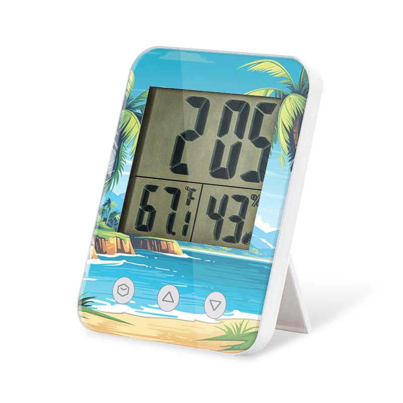 digital hygrometer indoor thermometer with High Accuracy Sensor LCD ...